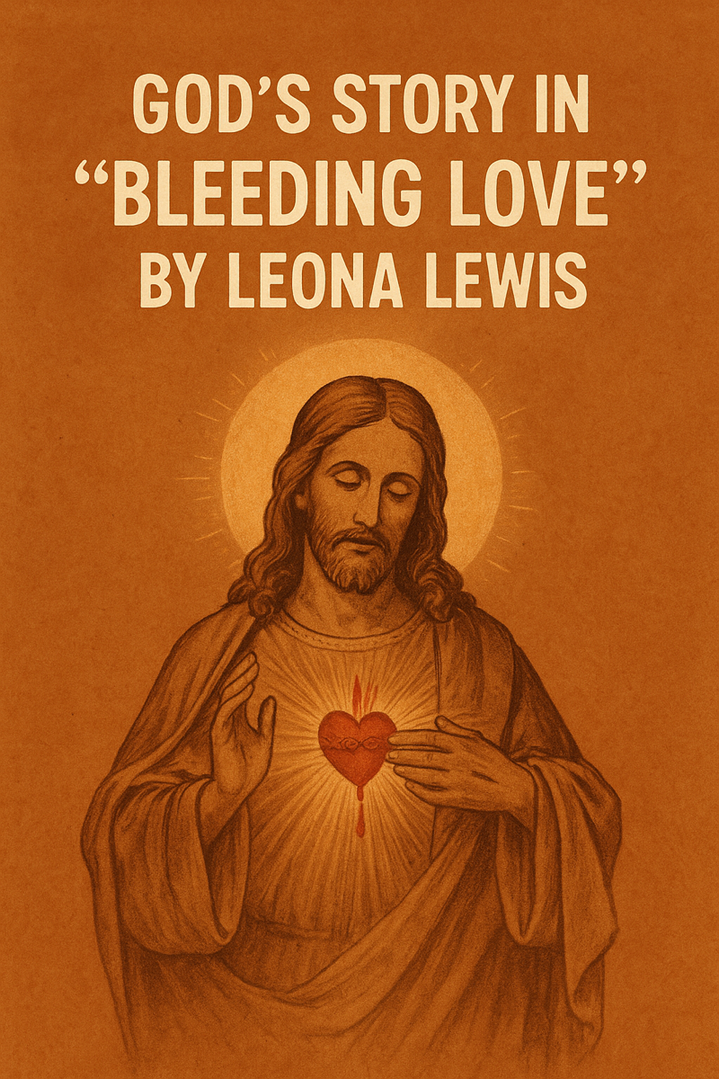 God’s Story in Bleeding Love ️by Leona Lewis – Maden Luv Design COMMUNITY